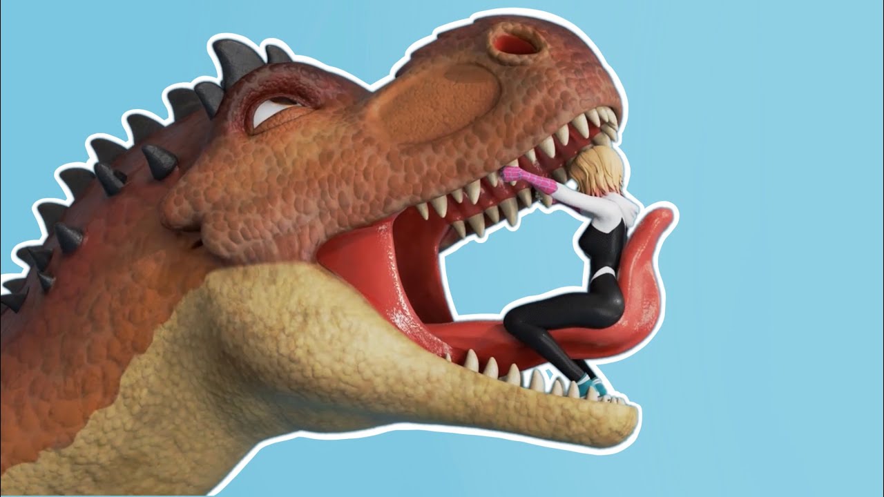 Dino Gulp Vore Animation W Sound Youtube