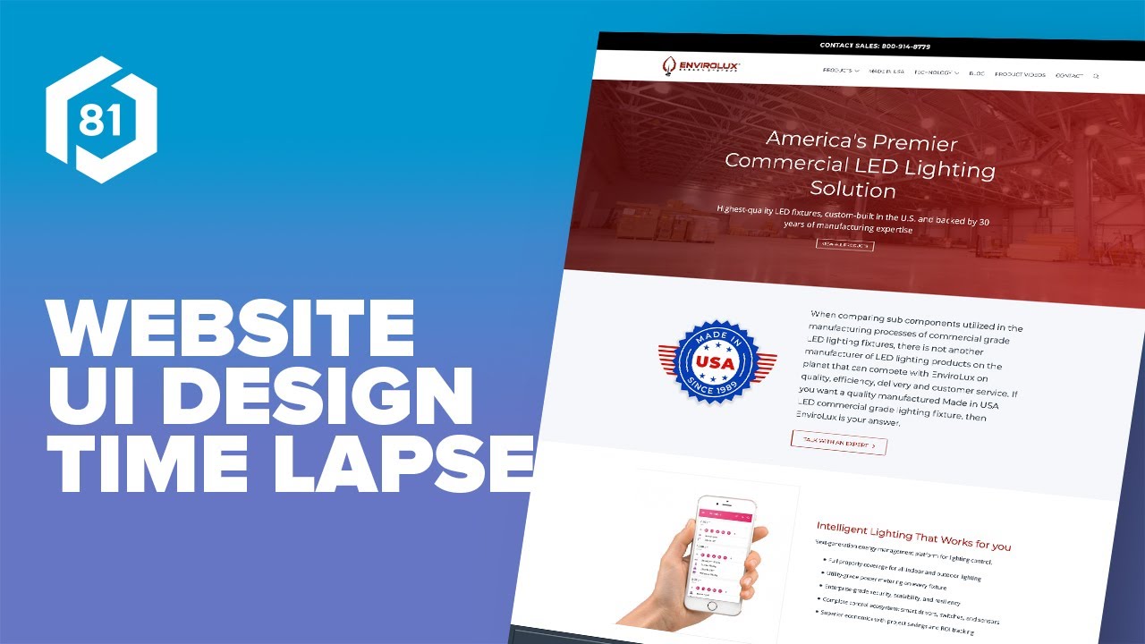 Website Ui Design Timelapse Youtube