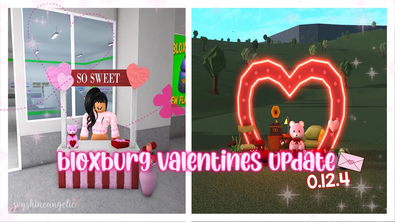 Bloxburg Valentines Update 0 12 4 рџ њрџ ћ Youtube