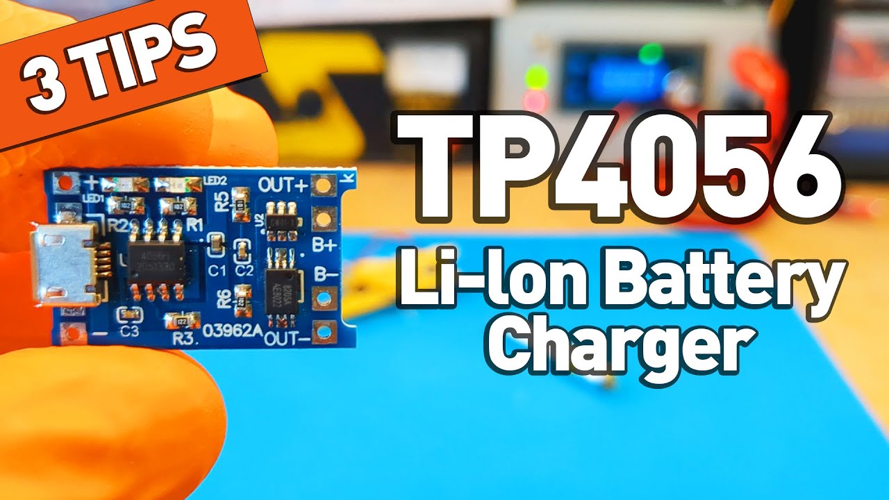 3 Tips For Better Use Of Tp4056 Bonus Youtube