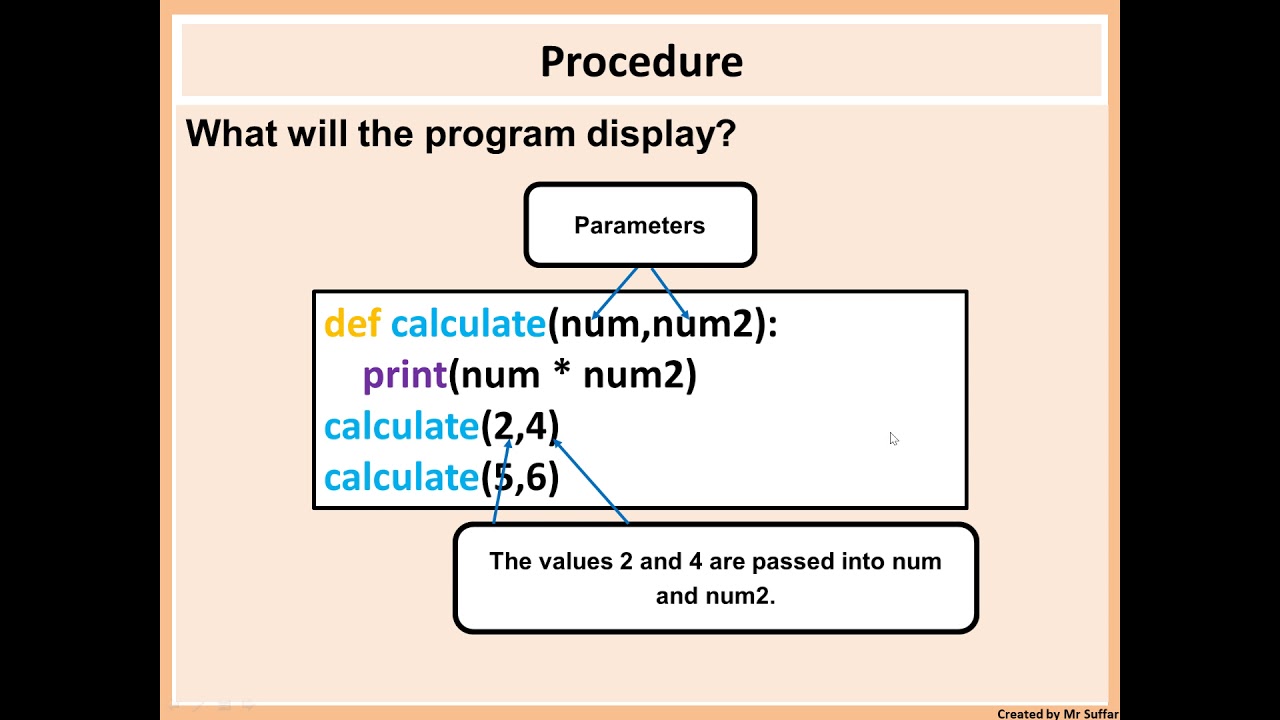 Python Procedure Youtube