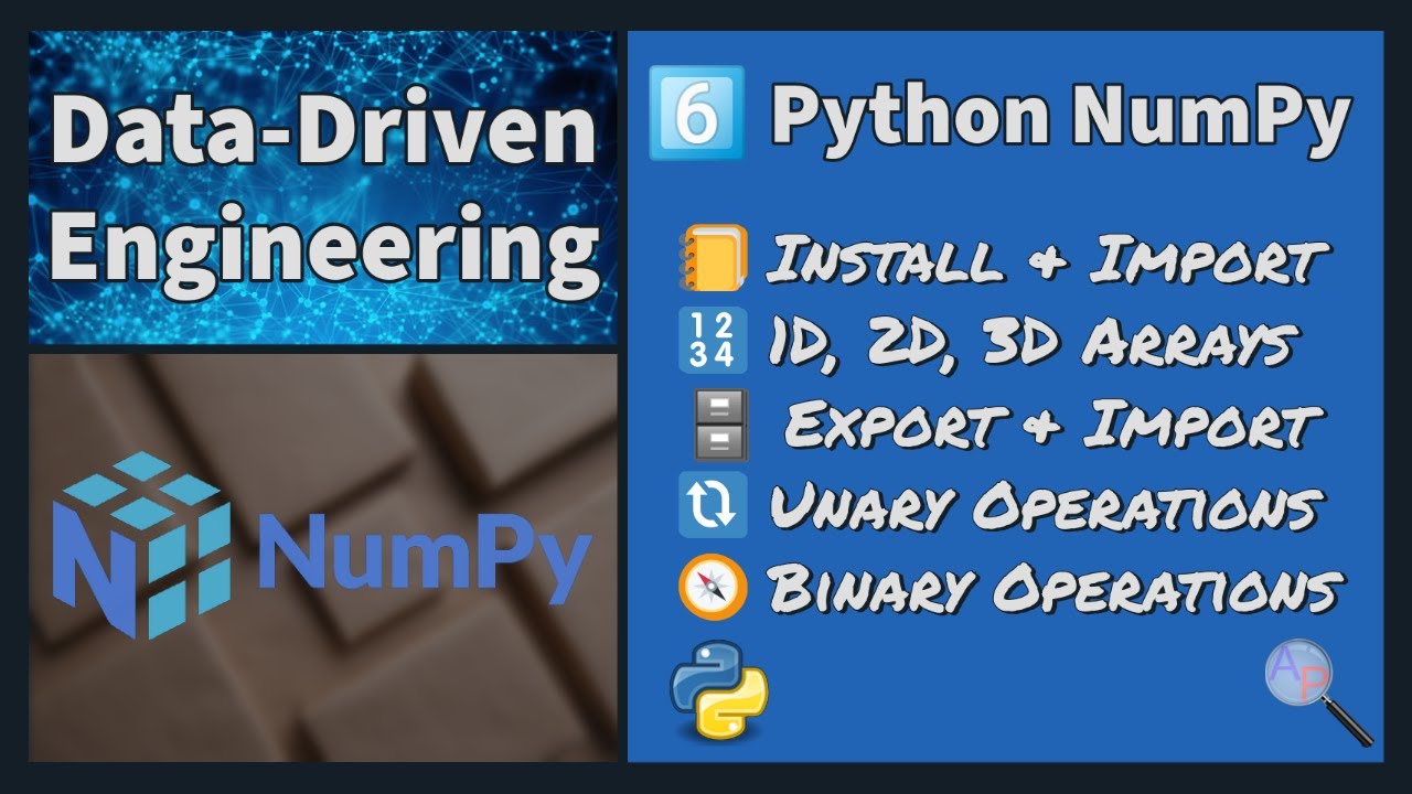 Numpy For Data Driven Engineering Youtube