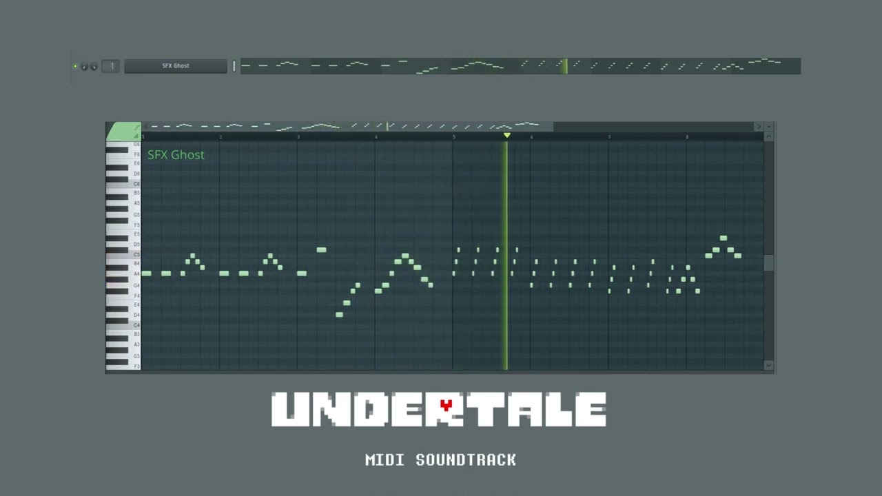 Undertale Ghouliday Midi Youtube