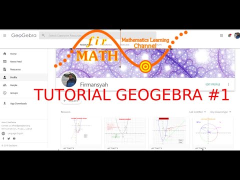 Tutorial Geogebra 1 Mengenal Geogebra Instalasi Dan Mengelola Akun