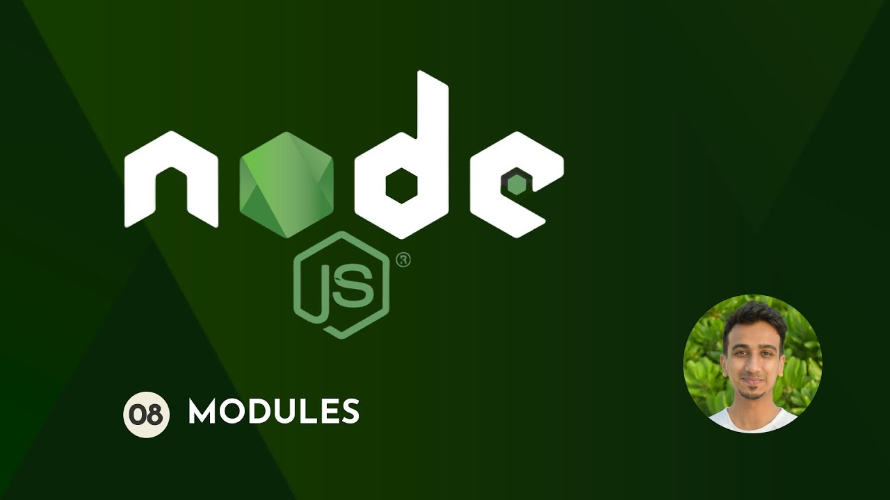 Node Js Tutorials 8 Modules Youtube