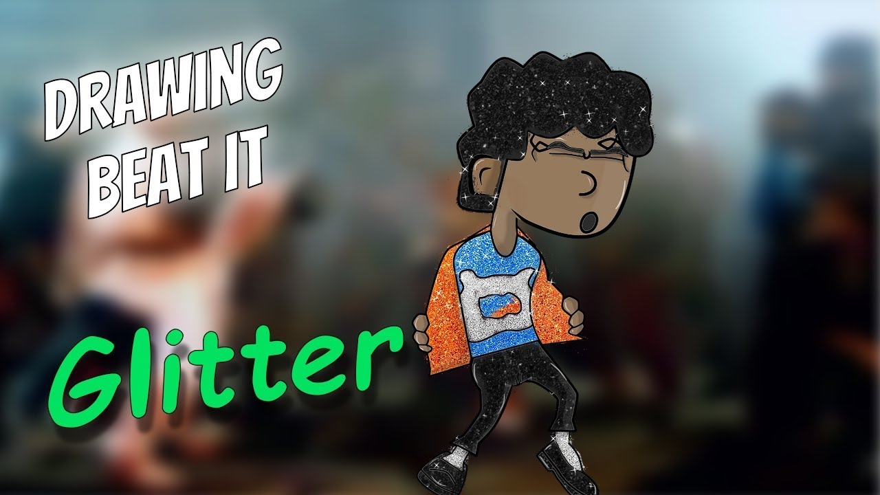 Michael Jackson Beat It Speed Drawing Cartoon Youtube