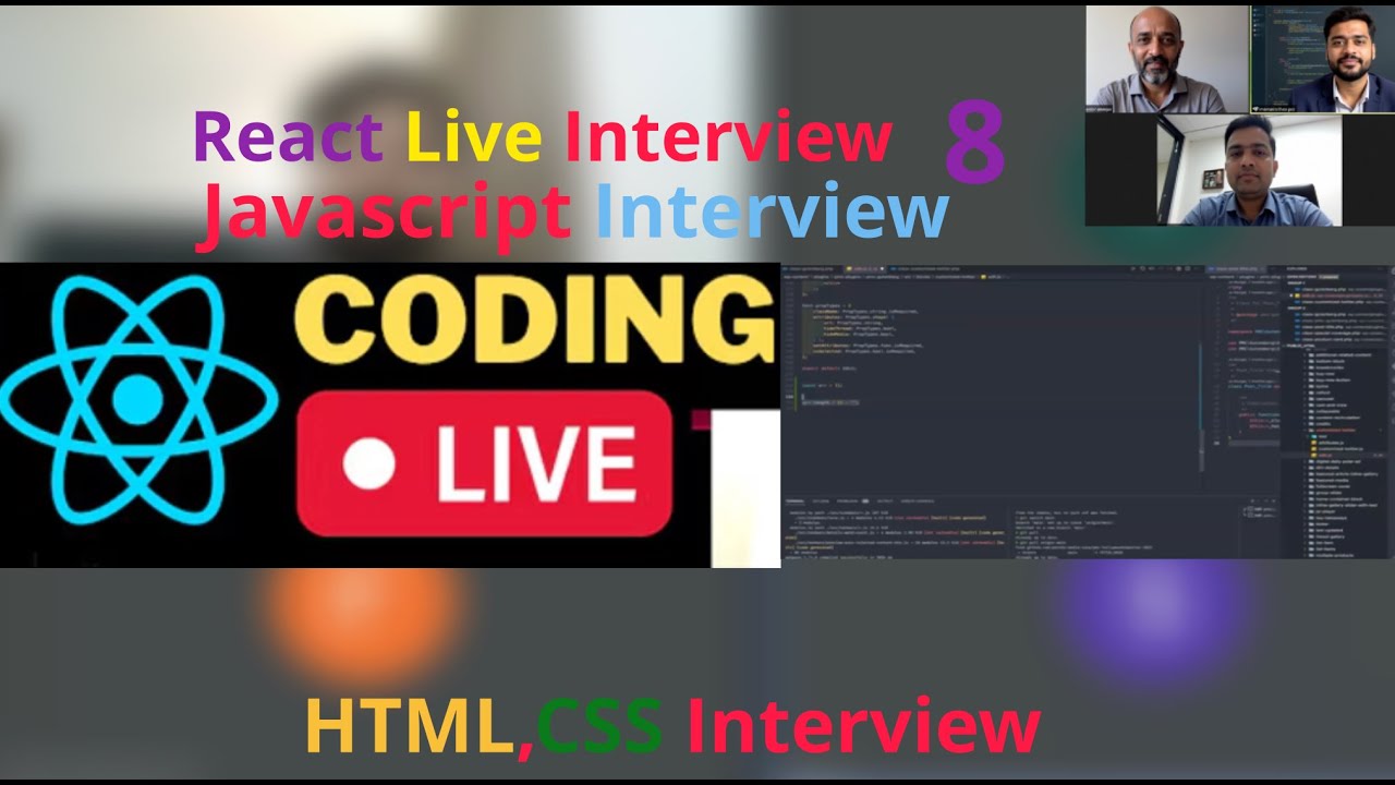 React Js Live Interview 8 Mastering Core Concepts And Advanced Js