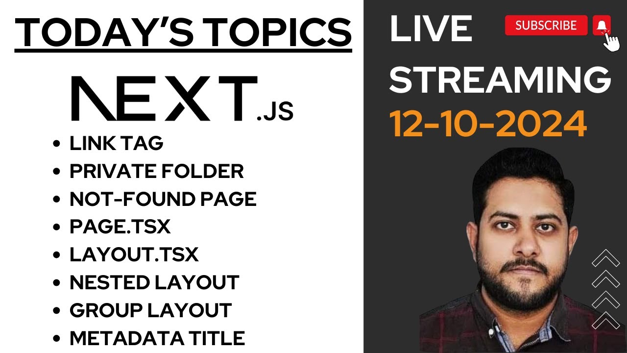 7 Next Js Layout Youtube