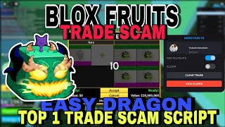 New Blox Fruit Trade Scam Script Working 2024 2025 Dragon Update Mz ...