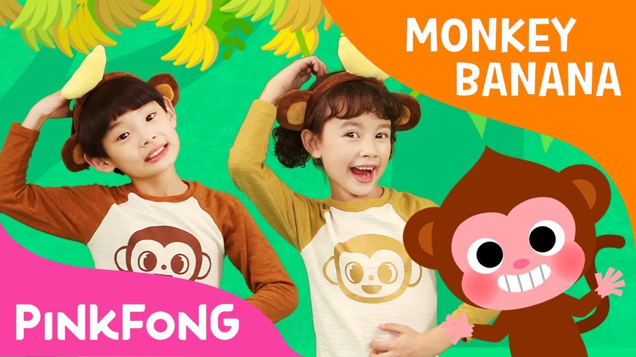 Monkey Banana Dance Baby Monkey Dance Along Pinkfong Songs For