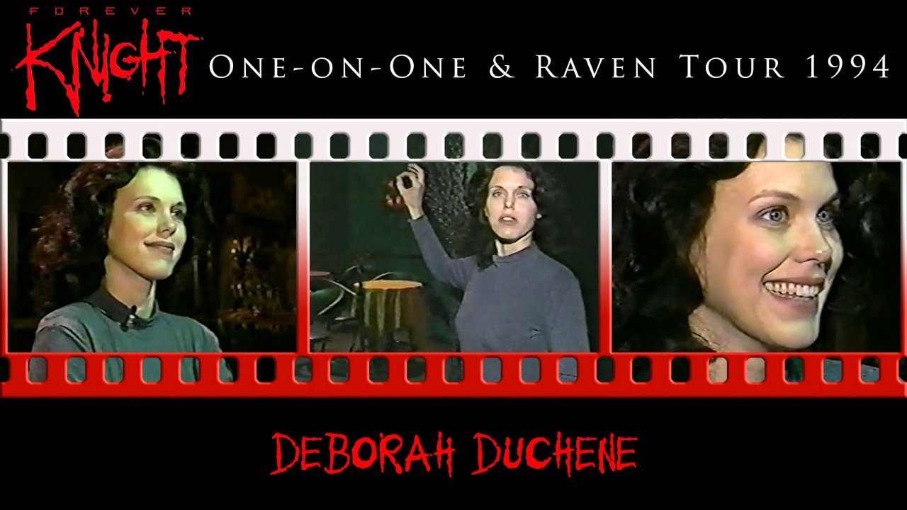 Forever Knight Deborah Duchene Interview With Raven Tour 1994 Youtube