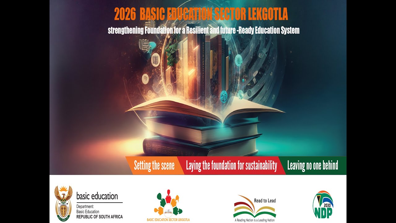 2026 Basic Education Sector Lekgotla Day 1 Youtube