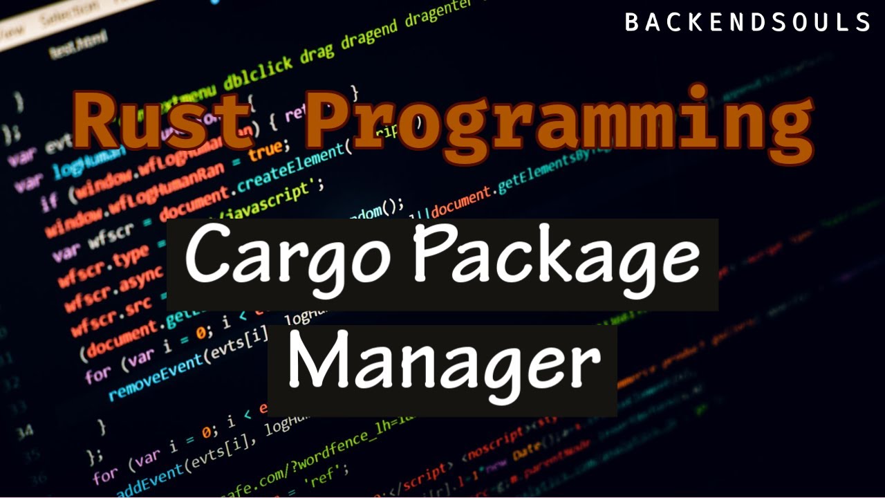 Programando Em Rust 002 Cargo Package Manager Youtube