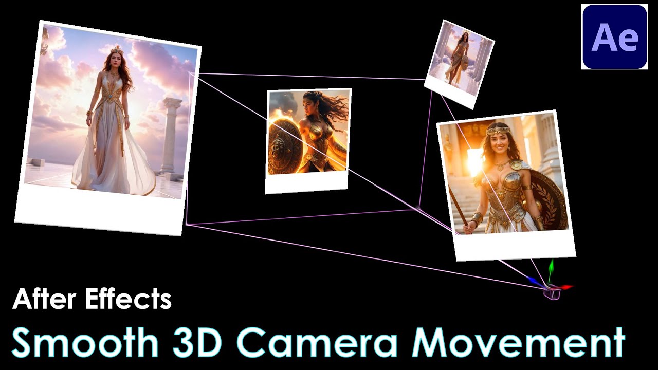 Smooth 3d Camera Movement After Effects Tutorial Hindi Youtube