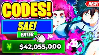 New All Working Sae Update Codes For Blue Lock Rivals 2025 Roblox Blue ...