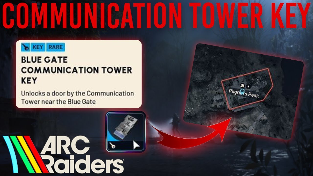 Communication Tower Key Location Guide Arc Raiders Youtube
