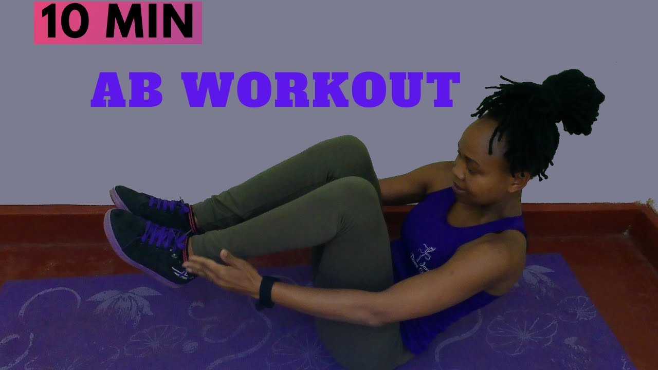 10 Min Ab Workout No Equipment Youtube