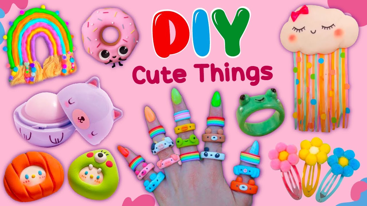 10 Diy Cute Crafts You Can Make In 5 Minutes Create Incredible Cute