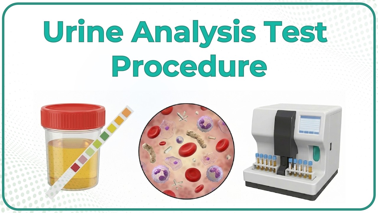 Urine Analysis Test Procedure Biochemistry Practicals Youtube