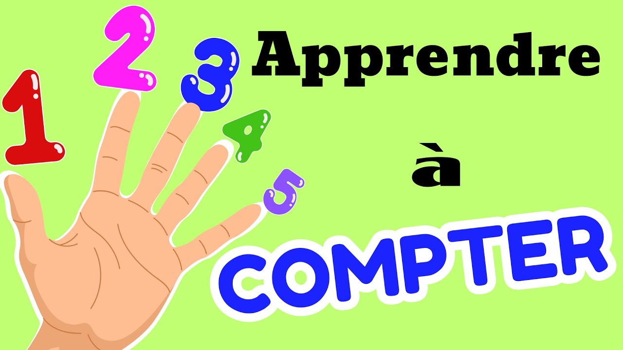 Apprendre à Compter De 1 à 5 Avec Les Doigts Apprendre à Compter
