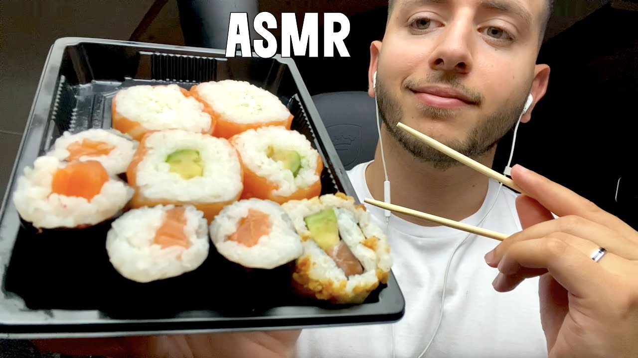 Asmr Fr Mukbang Sushi Youtube