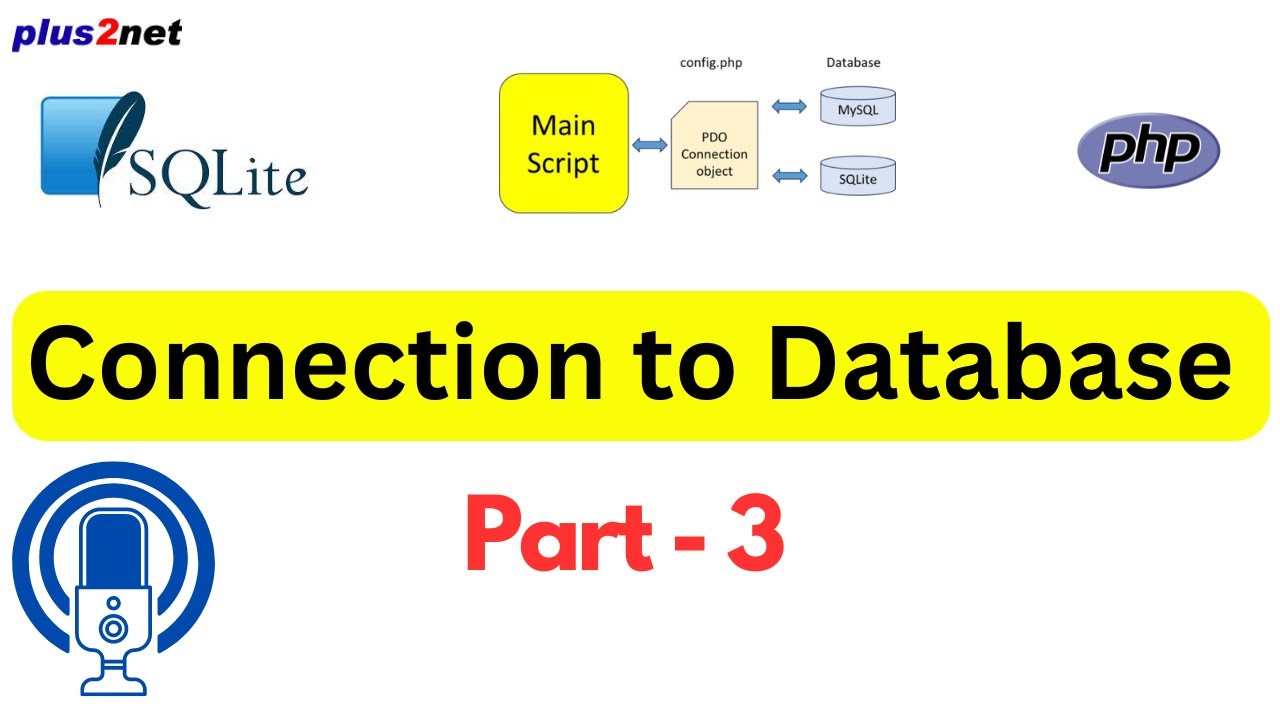 How To Connect To An Sqlite Database Using Php Pdo Youtube