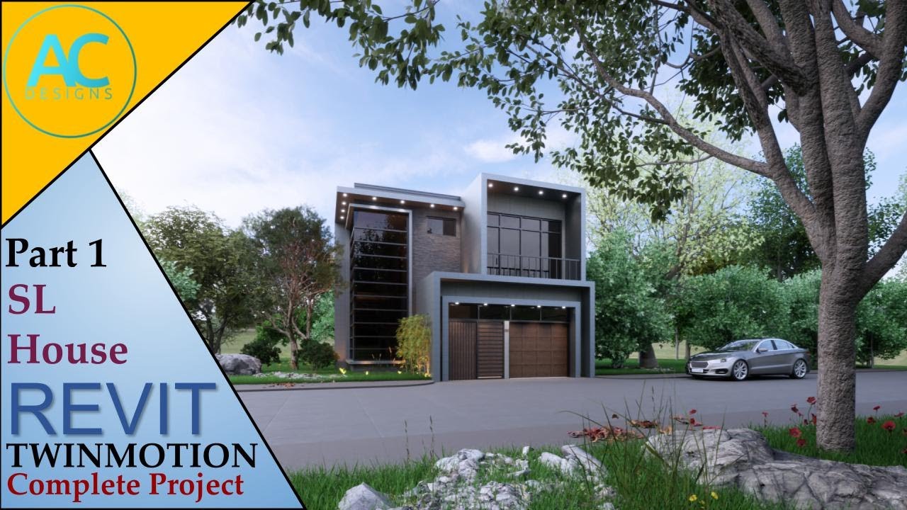 Sl House Part 1 Complete Step By Step Project Revit And