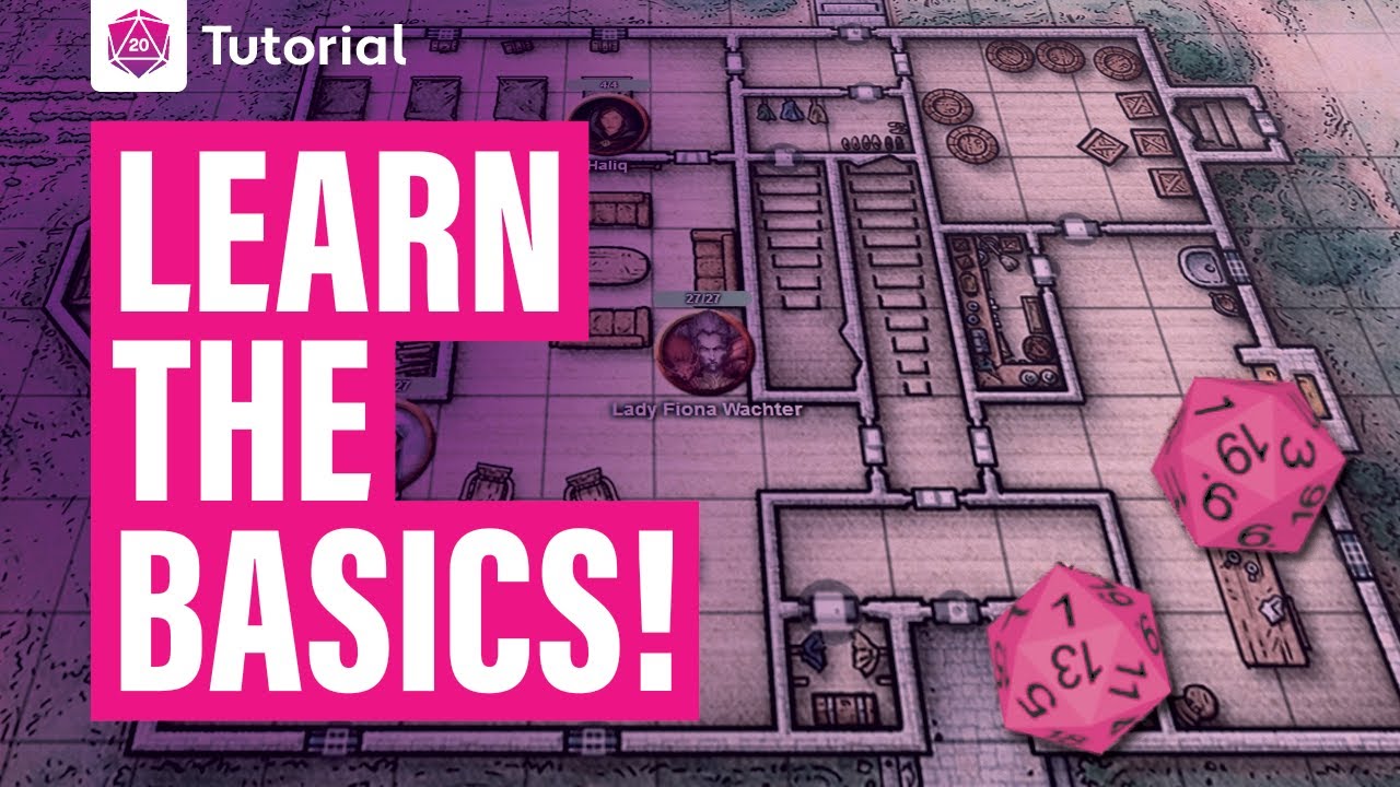 Learn The Basics Of Roll20 Roll20 Dm Tutorial Youtube