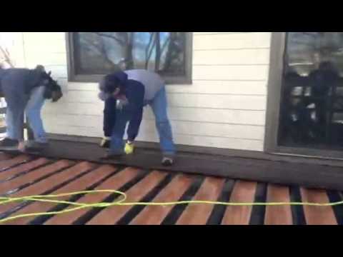 Deck Installation Time Lapse Video Youtube
