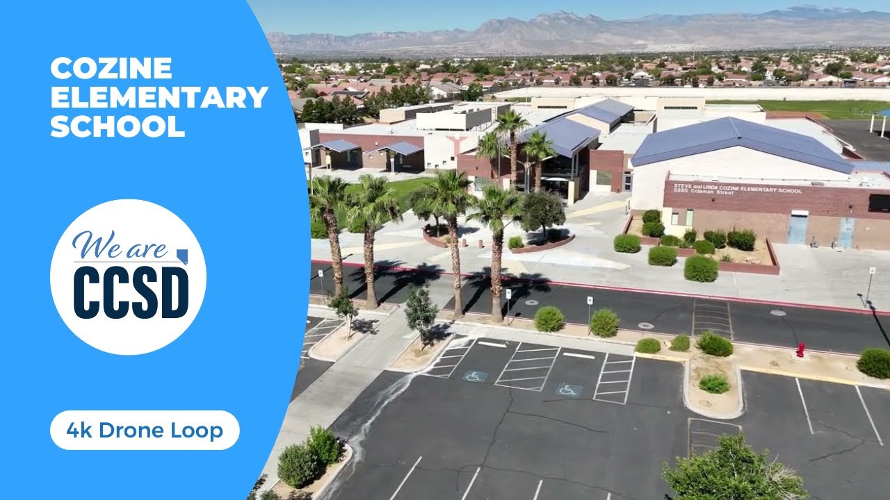 Steve Cozine Elementary School 4k Drone Loop Youtube
