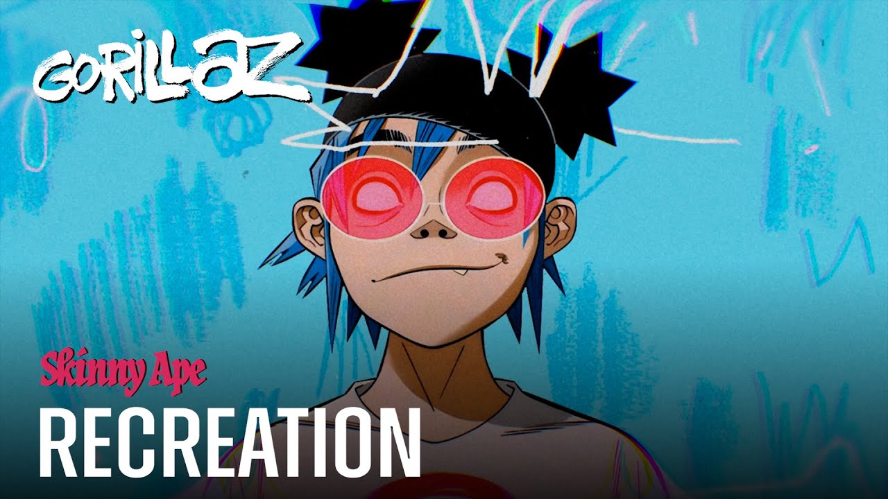 Gorillaz Skinny Ape Studio Recreation Outdated Youtube Music