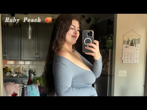 Ruby Peach Curvy Model Plus Size Wiki Body Positivity Instagram Star Fashion Model Bio Youtube