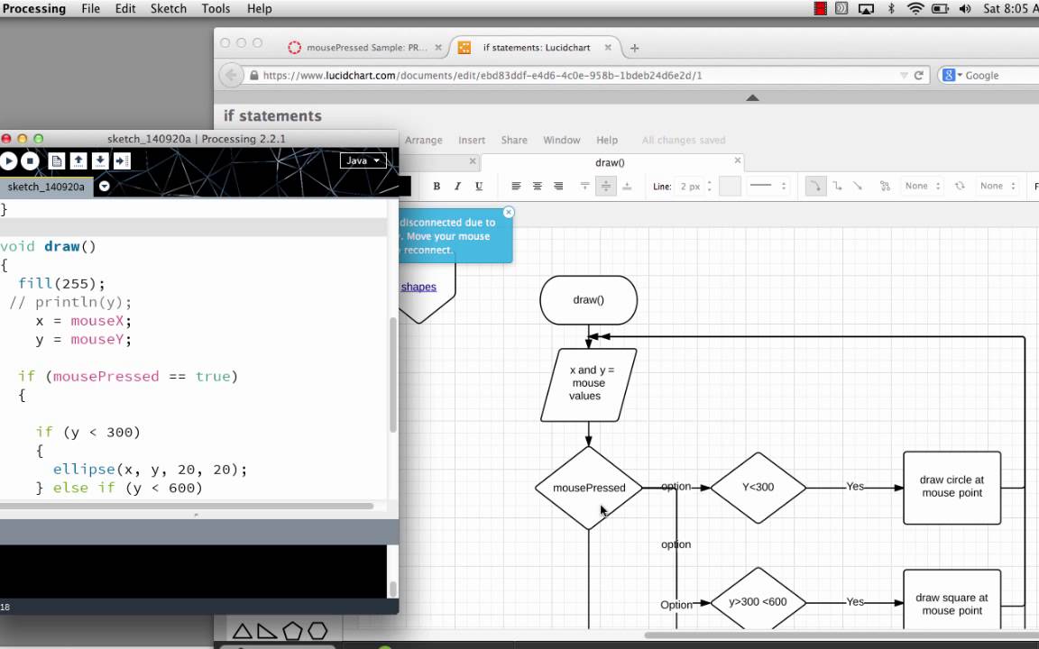 Processing Mousepressed Youtube