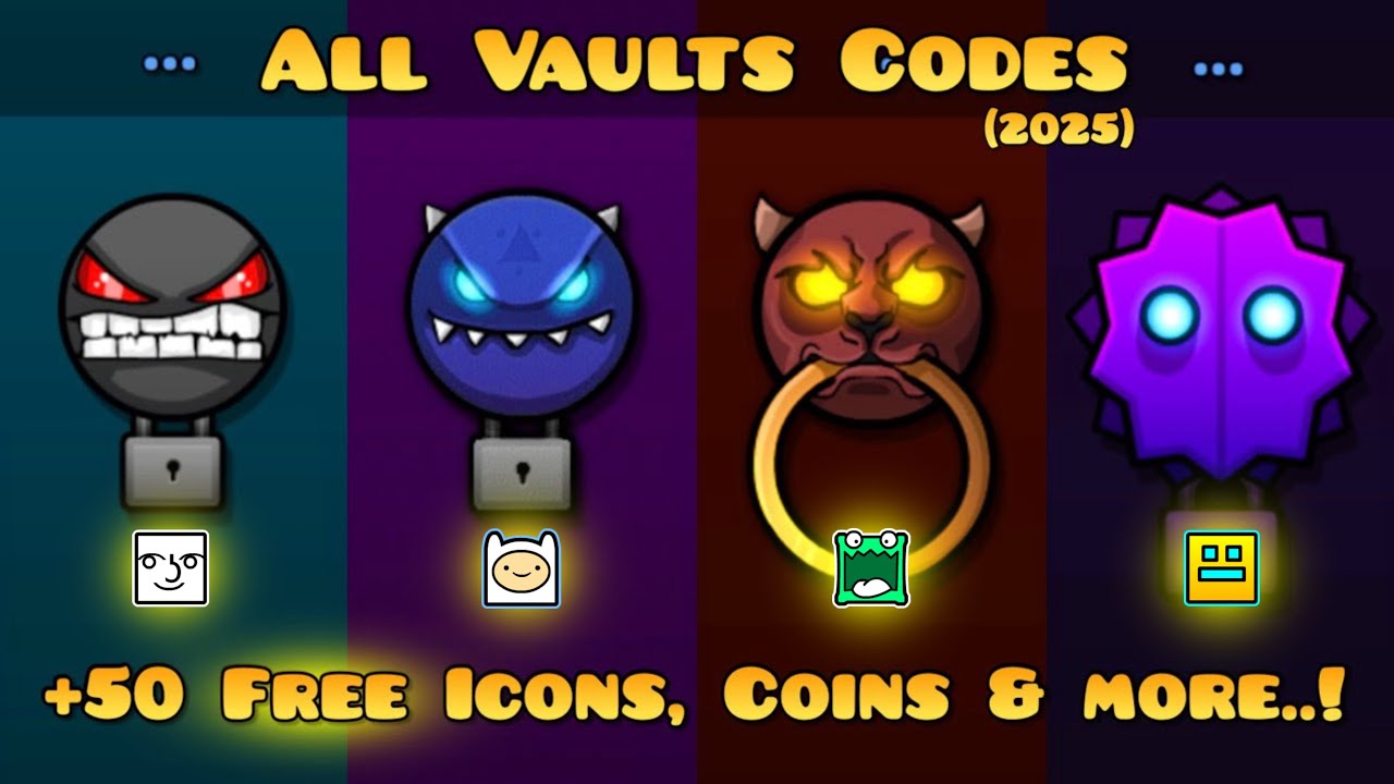 All Vaults Codes In Geometry Dash 2026 The Wraith Pt 2 Youtube