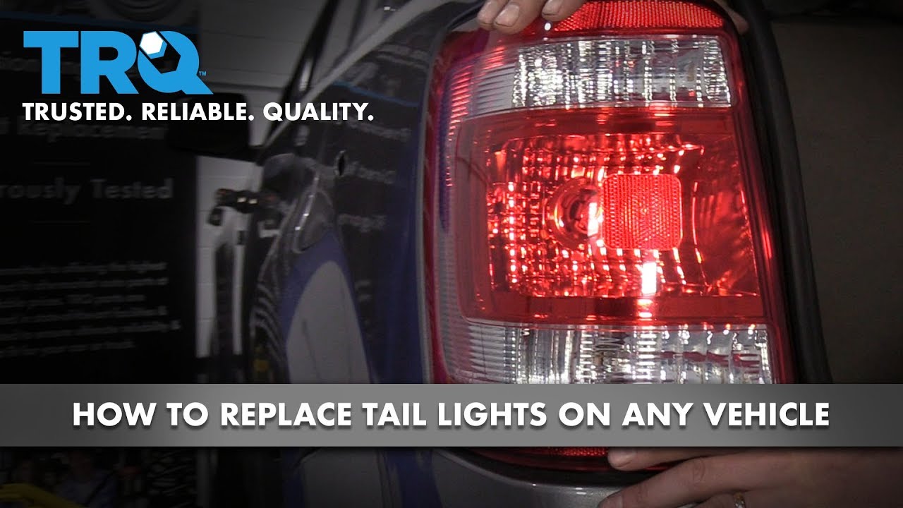 How To Replace Tail Lights On Any Vehicle 1a Auto