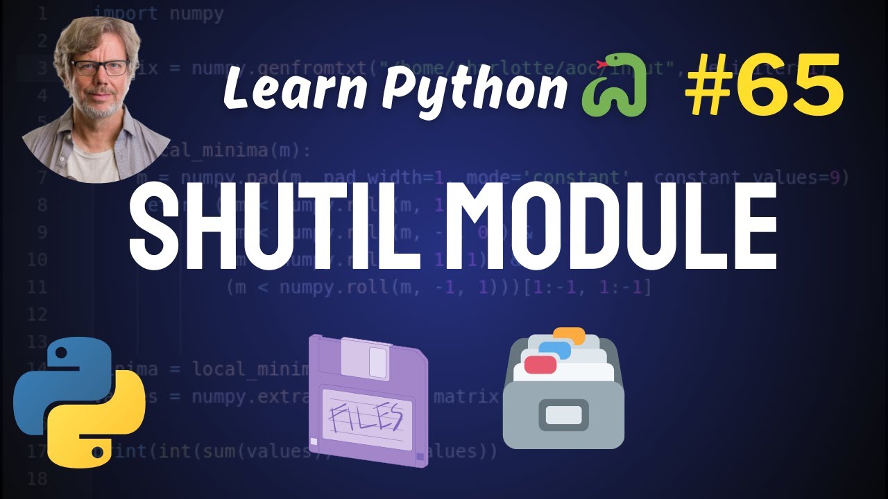 Shutil Module Python Advanced File Handling Python Full Course рџђќ