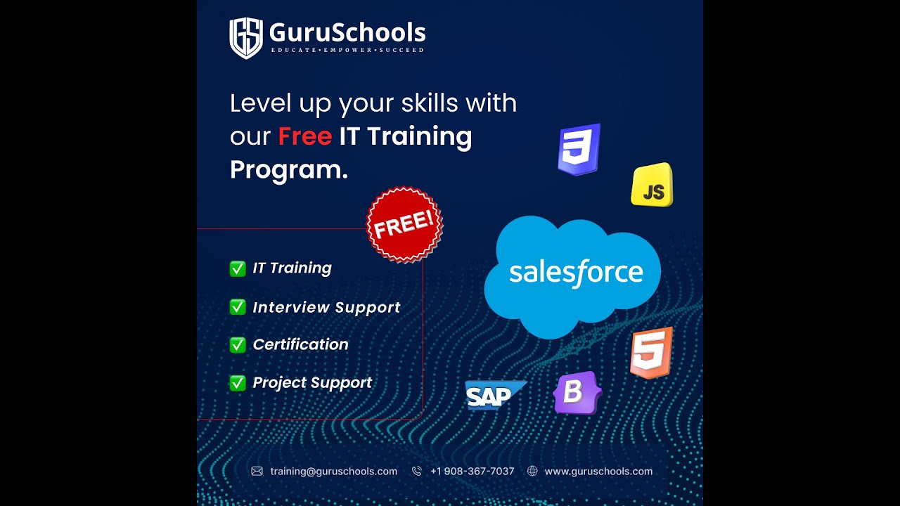 Guruschools It Training An Overview Video Youtube