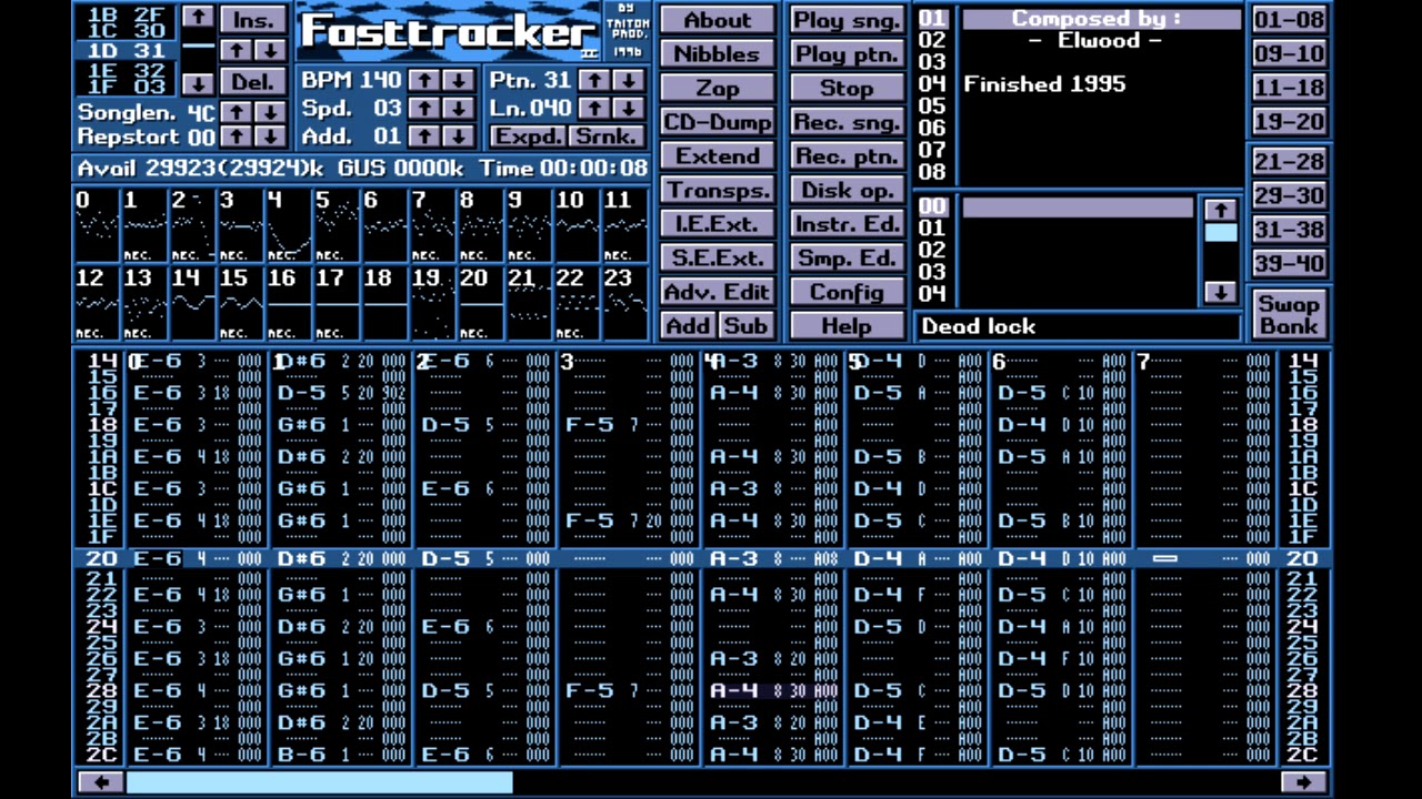 Fasttracker Ii Memories Youtube