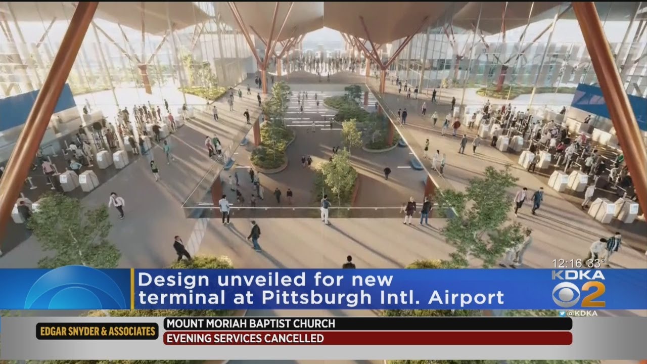 A New Vision Pittsburgh International Airport Unveils New Designs
