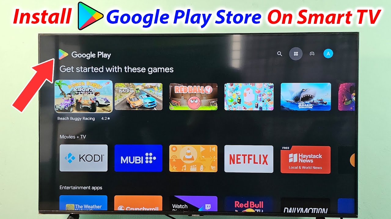 How To Install Google Play Store App On Samsung Smart Tv Youtube