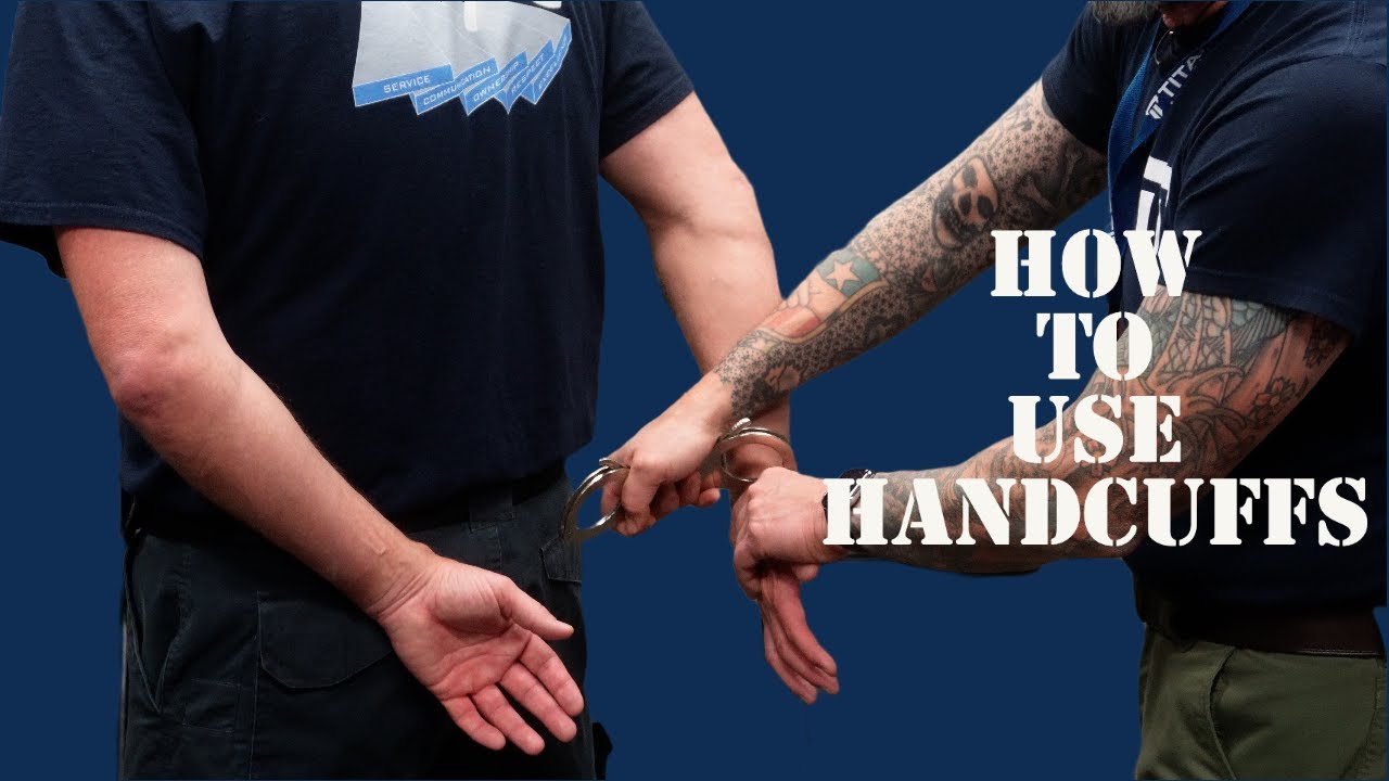 Handcuff Training For Security Youtube