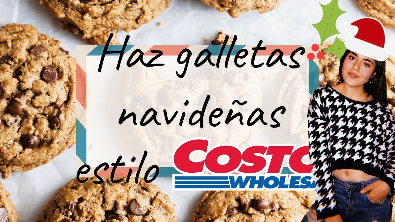 Haz Galletas De Chispas De Chocolate Navideñas Saben A Las De Costco