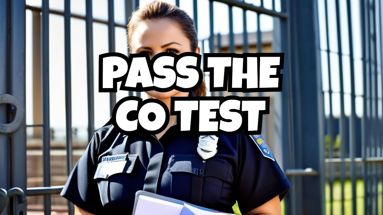 Mastering The Correctional Officer Co Test Correctionalofficer