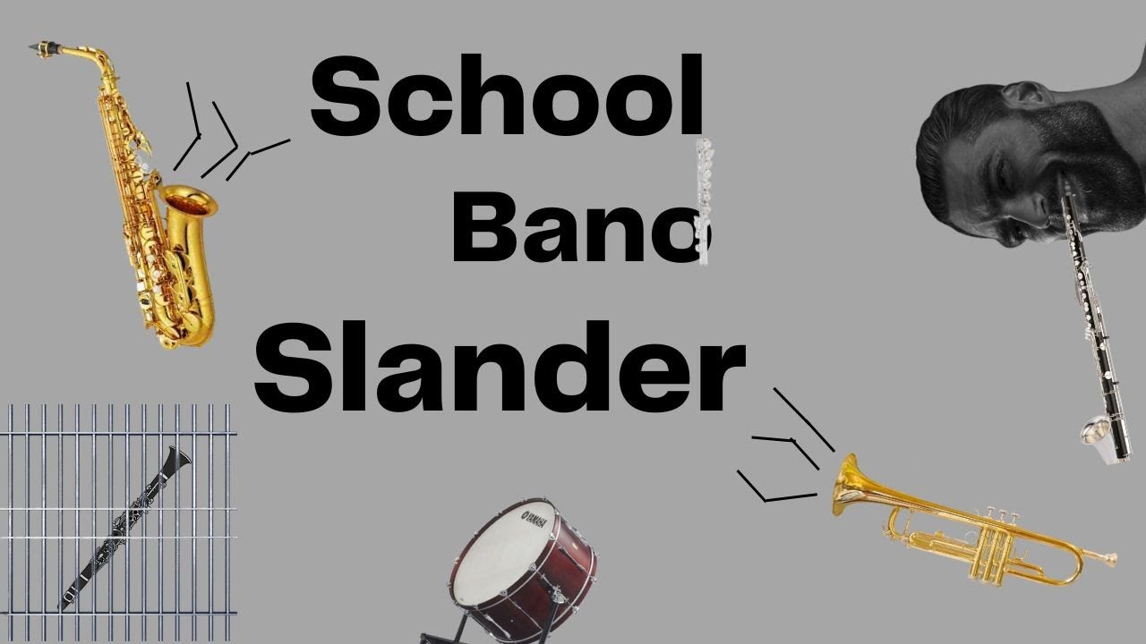 School Band Slander Youtube