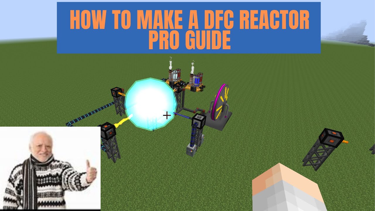 How To Make A Dfc Reactor Minecraft Tutorial Youtube