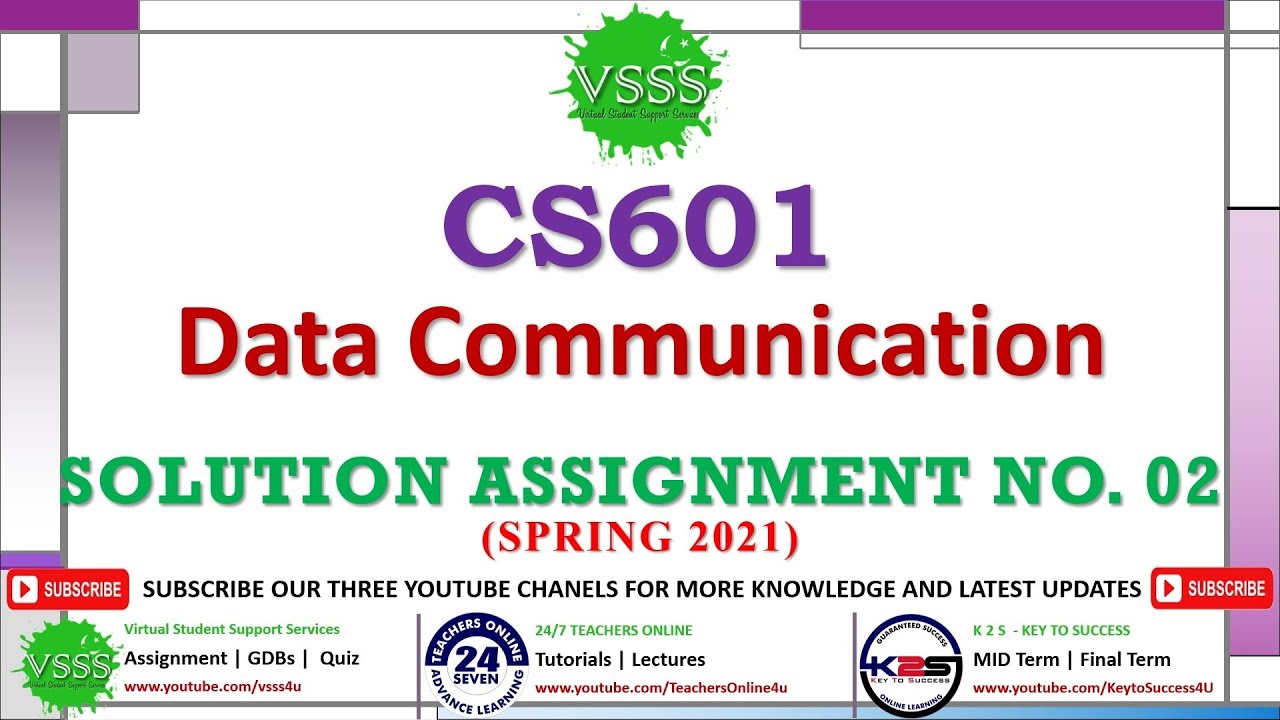 Cs601 Assignment No 2 Solution Spring 2021 Cs601 Assignment 2