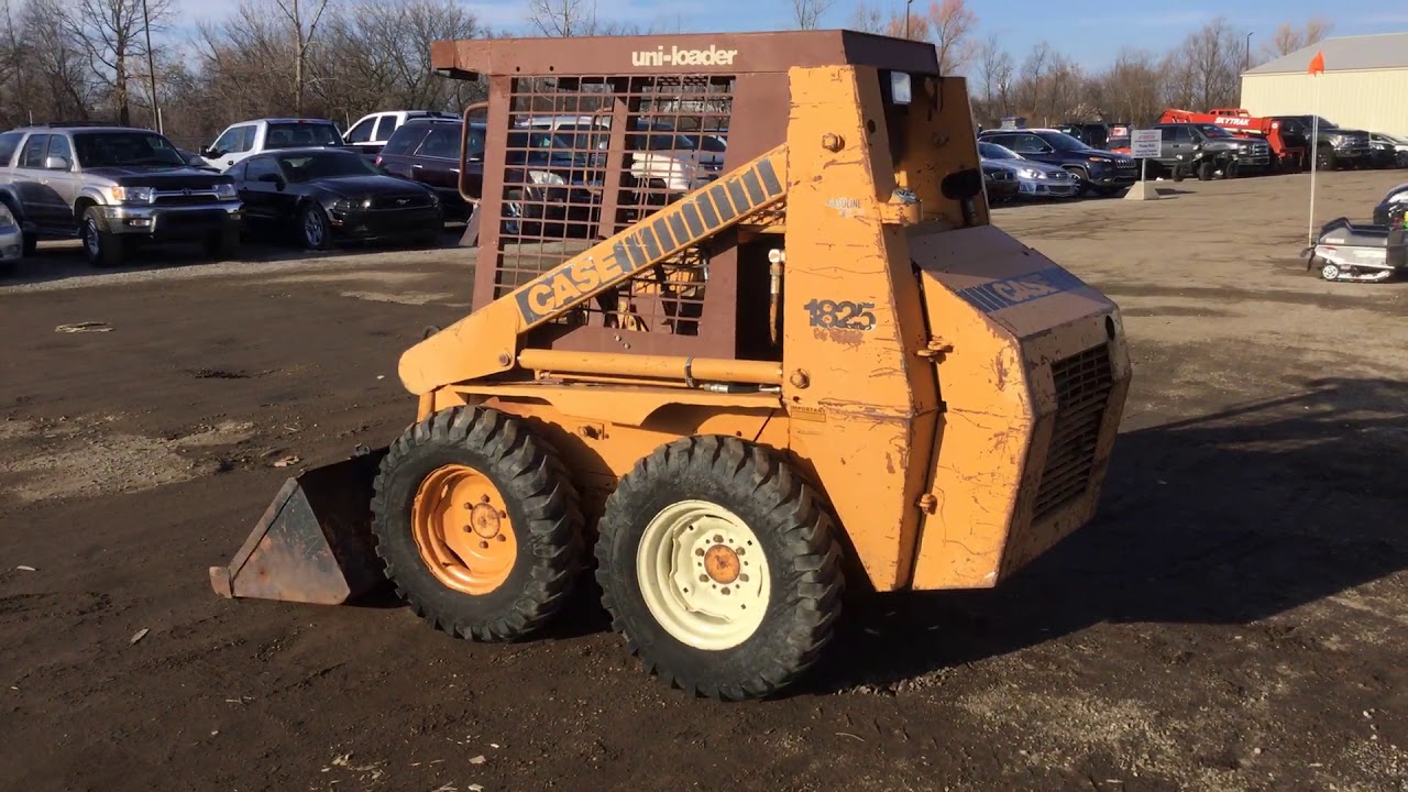 Case 1825 Skid Steer With Bucket For Sale Online Auction Repocast