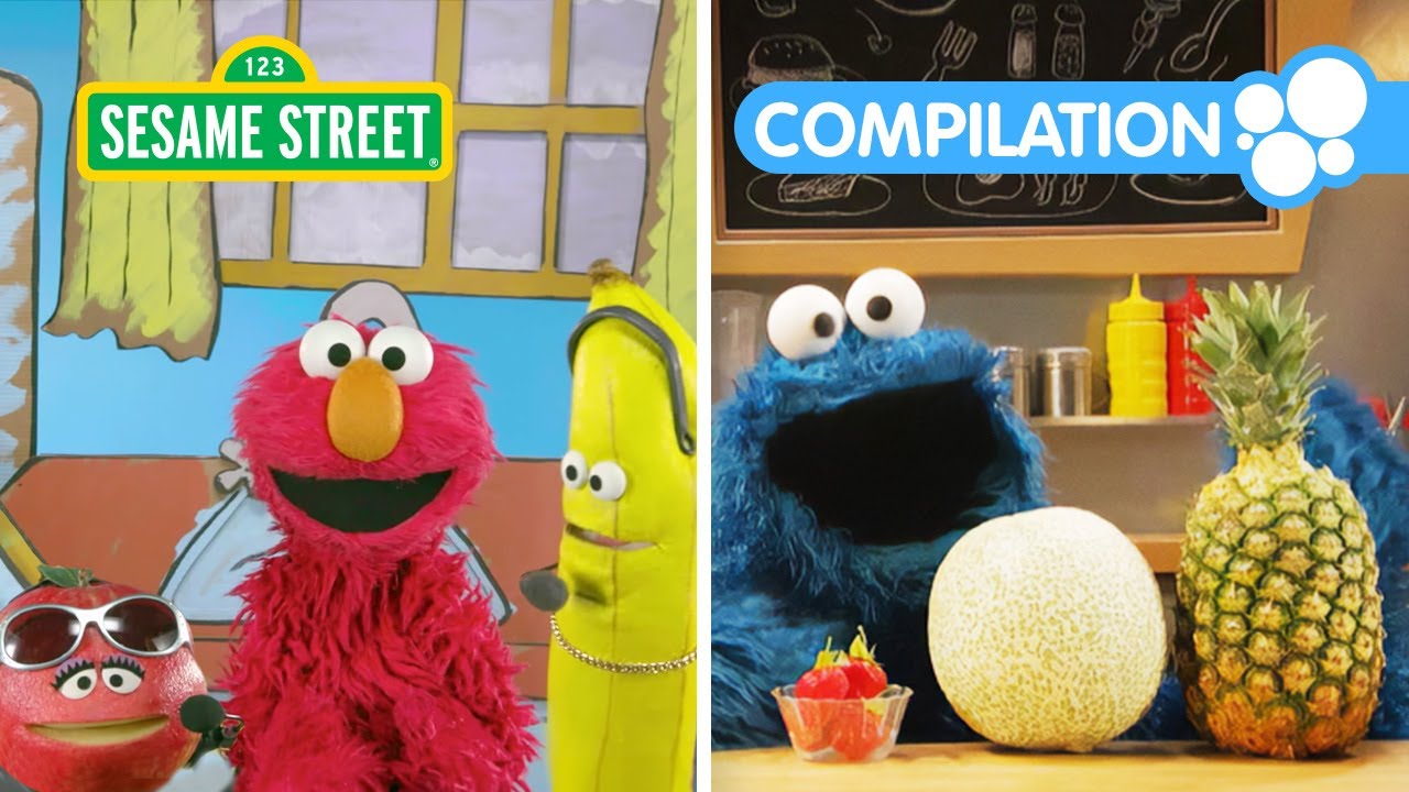 Sesame Street Apples Bananas And More With Elmo Friends Learn