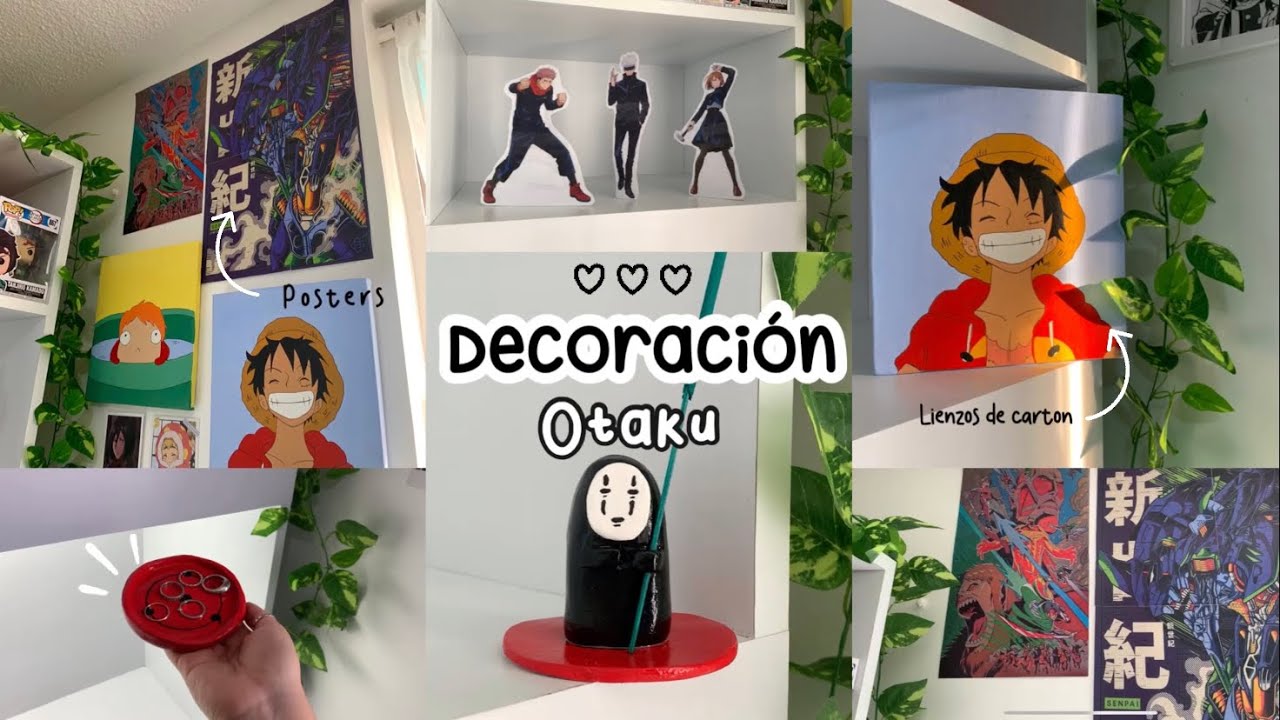 Manualidades Para Decorar Tu Cuarto Otaku 笙 Diy Arcilla Posters