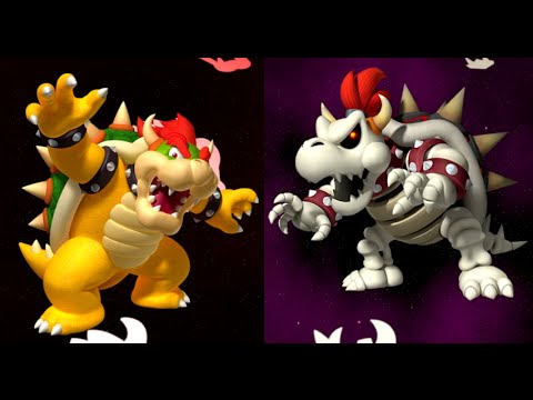 Dry Bowser Vs Bowser